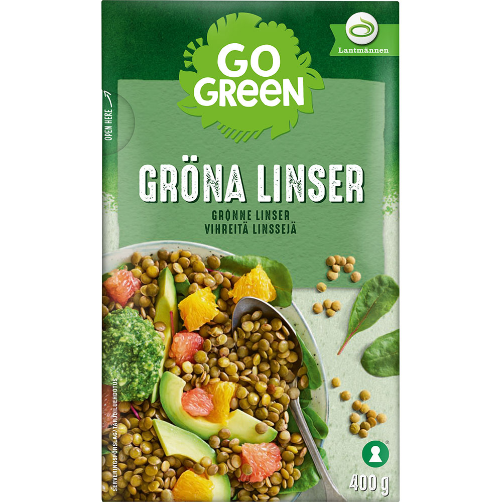 Grønne linser | Lantmännen Cerealia Norge